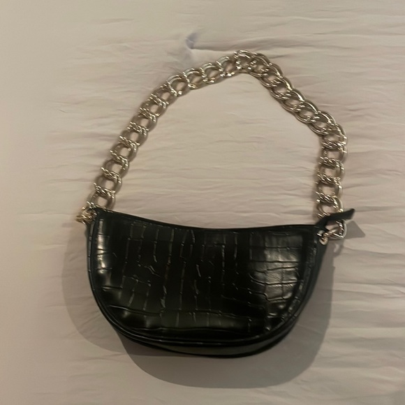 Zara | Bags | Fun Small Black Purse From Zara | Poshmark